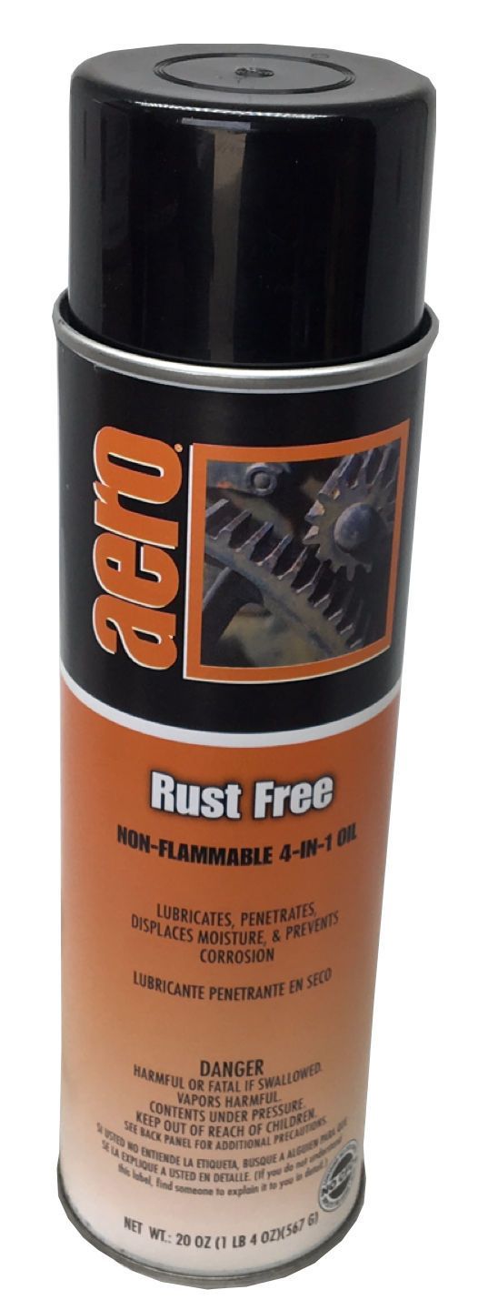Rust Free non-flammable 4-in-1 Penetrating Oil, 20oz Can, Box of 12 ...